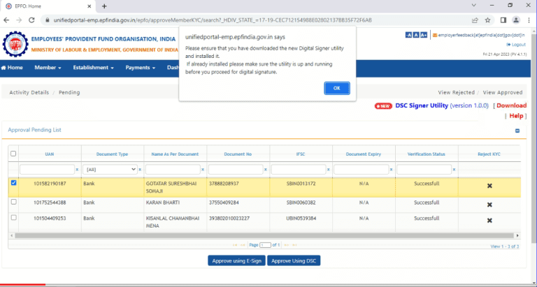 Epfo Dsc Signer V1 0.0 Error Complete Java Driver & DSC Signer Utility ...